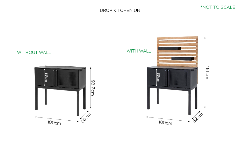 Cane-line Drop Kitchen Unit